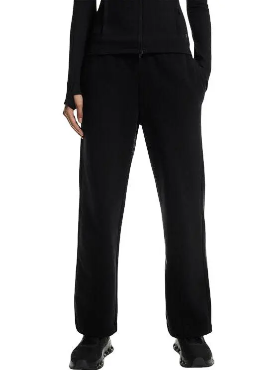 On Club Collective Cotton-blend Fleece Pants - Black