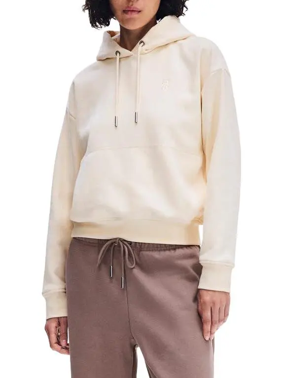 On Club Collective Logo Embroidered Hoodie - Chantilly