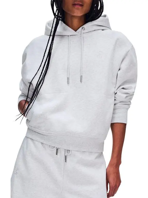 On Club Collective Logo Embroidered Hoodie - Crater