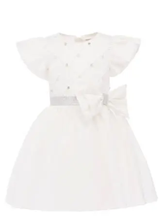 TULLEEN Sevilla Teacup Bow Dress - White