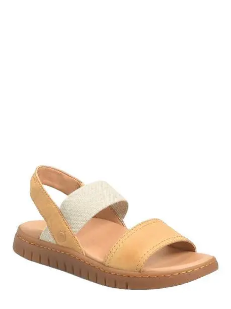 BØRN Amabel Sandal - Yellow Leather