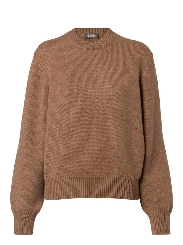 Loro Piana Classic Cashmere Sweater - Brown