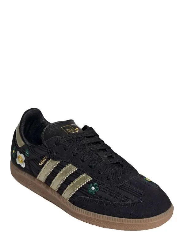 Adidas Samba Og Sneakers - Core Black / Gold Metallic / Gum