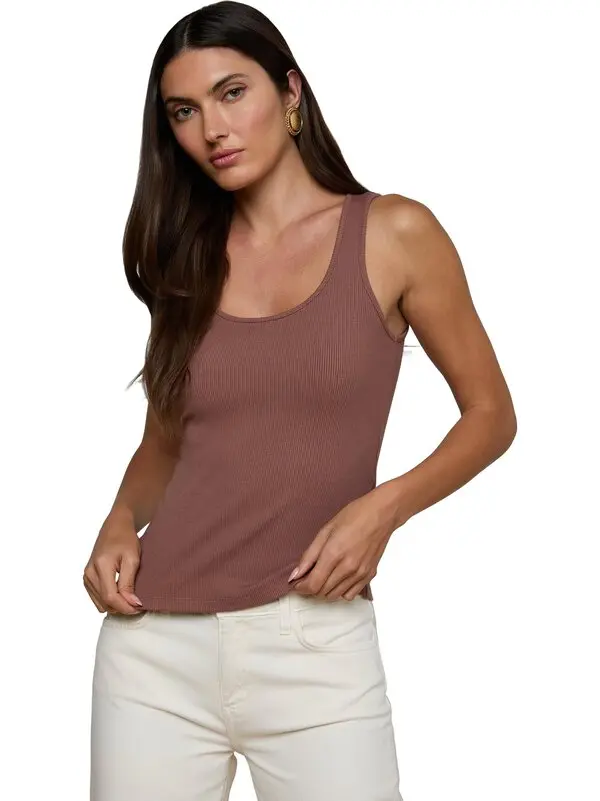 L'Agence Adira Scoopneck Tank Top - Cardamom