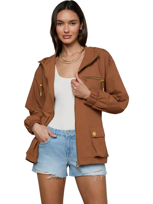 L'Agence Calina Windbreaker - Fawn
