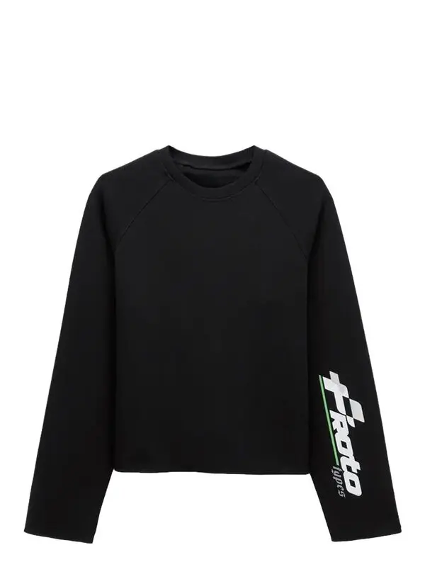 PROTOTYPES Fleece Backed Jersey - Black