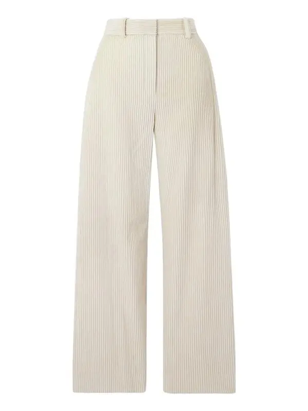 Proenza Schouler Lidie Corduroy Pant - White