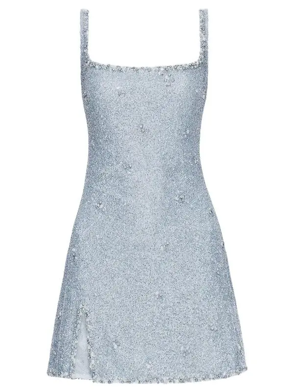CLIO PEPPIATT Athena Mini Dress - Light  Blue