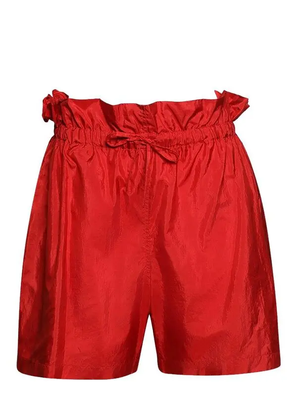 JIL SANDER Loose Fit Shorts - Red