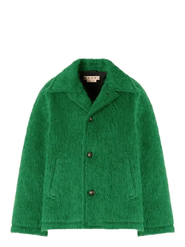 Marni Brushed Jacket - Green