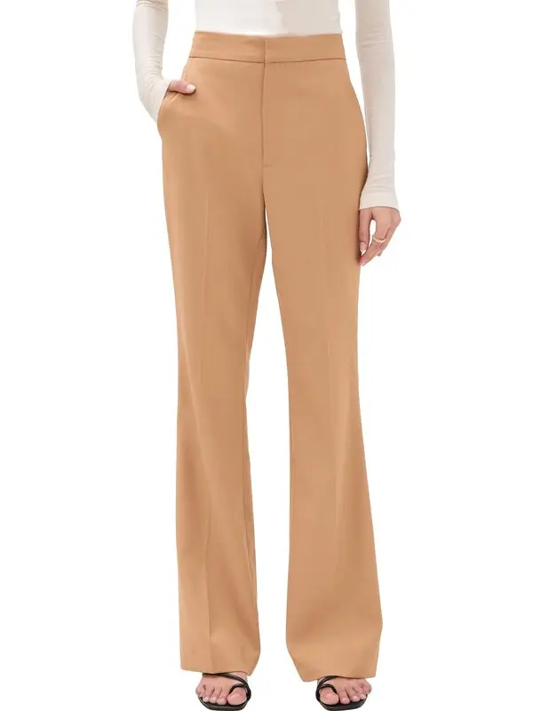 A.L.C. Sophie Wide-leg Trousers - Desert Beige