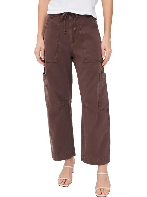 PISTOLA Sabrina Cargo Pants - Terra