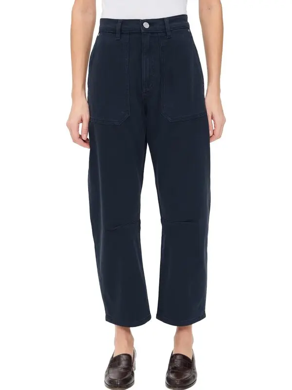 DL1961 Easy Barrel Pants - Navy Marine