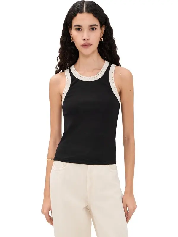 Z Supply Clarke Rib Tank - Black