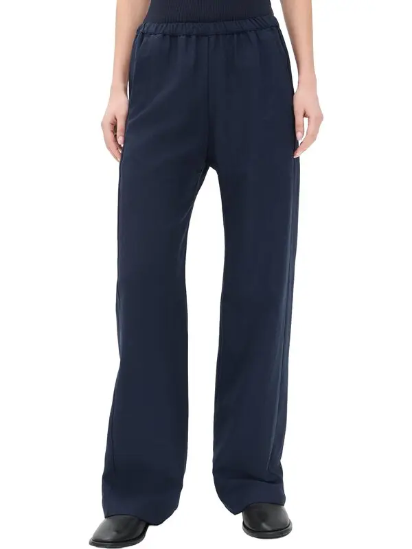 Enza Costa Twill Everywhere Pants - Navy