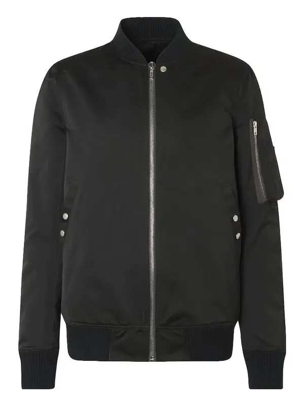 Rick Owens Technical Bomber Jacket - Black