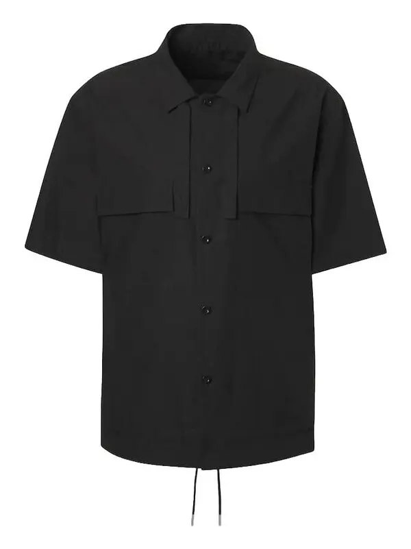 Sacai Cotton Typewriter Shirt - Black