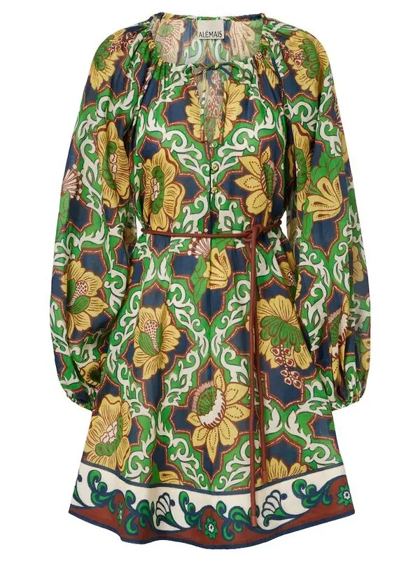 ALEMAIS Alémais Liana Printed Minidress - Multicoloured