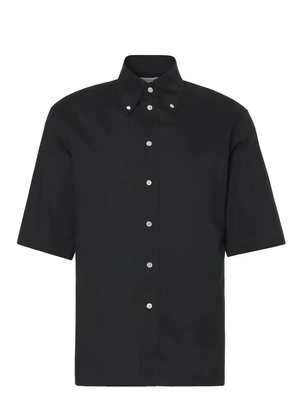 LEMAIRE Cotton Muslin Shirt - Black