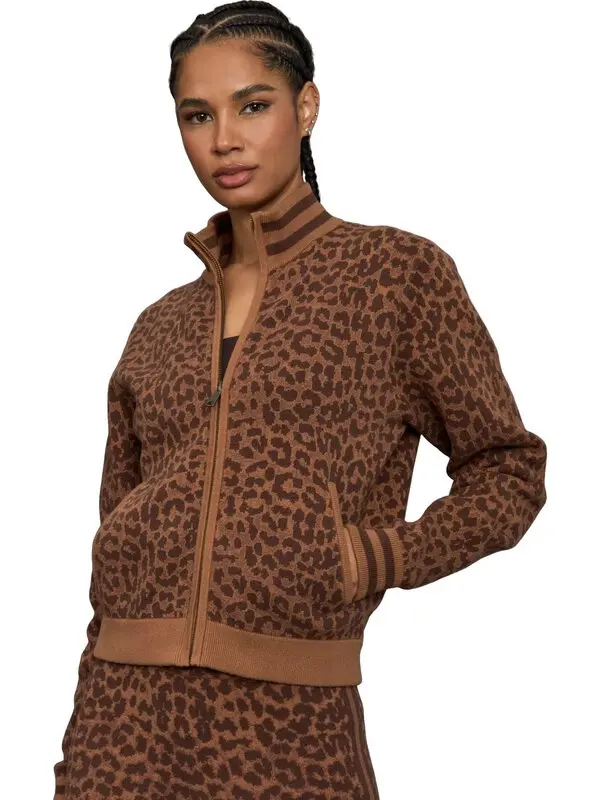 The Upside Malawi Margot Knit Jacket - Animal