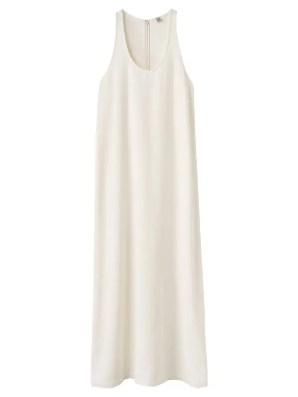 TOTEME Sablé Maxi Dress - White