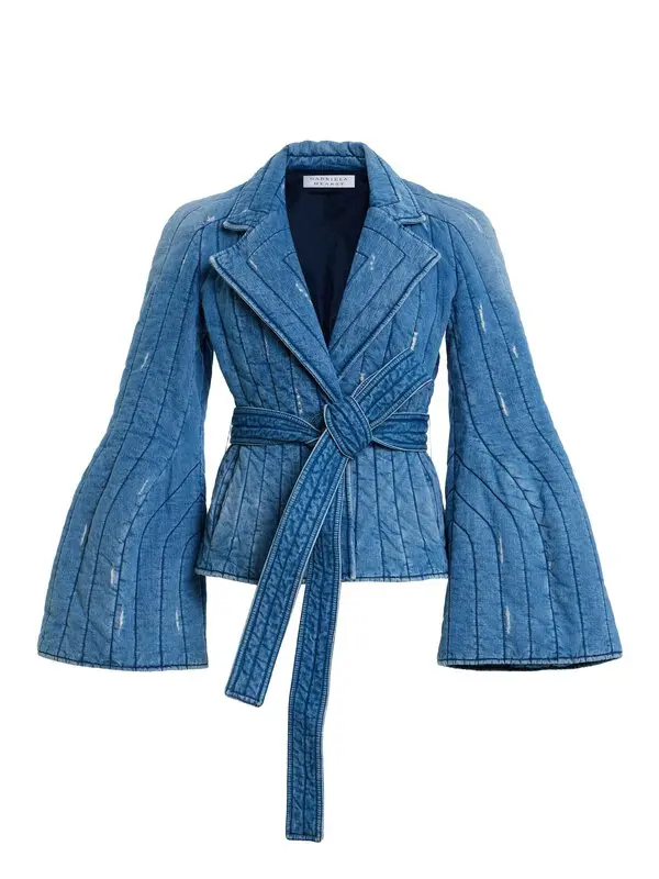 Gabriela Hearst Merve Denim Jacket - Blue