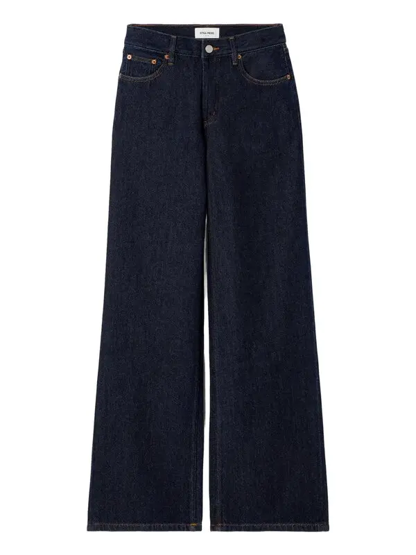 Still Here Walker Wide Leg Jeans - Indigo