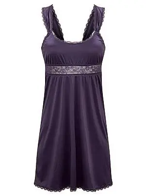 Victoria's Secret Adore Me Patricia Slip Dress - Purple