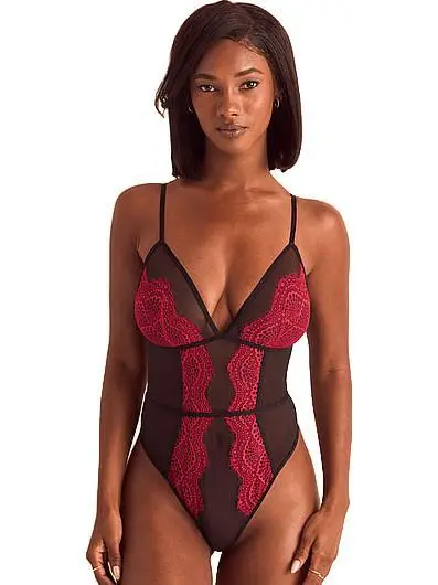 Victoria's Secret Adore Me Phebe Teddy - Red