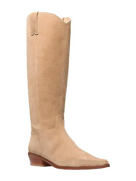 Michael Kors Nash Suede Boots - Brown