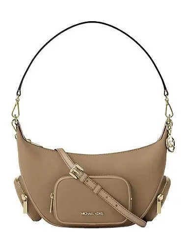 Michael Kors Merritt Medium Convertible Shoulder Bag - Brown