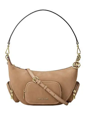 Michael Kors Merritt Medium Convertible Shoulder Bag - Brown