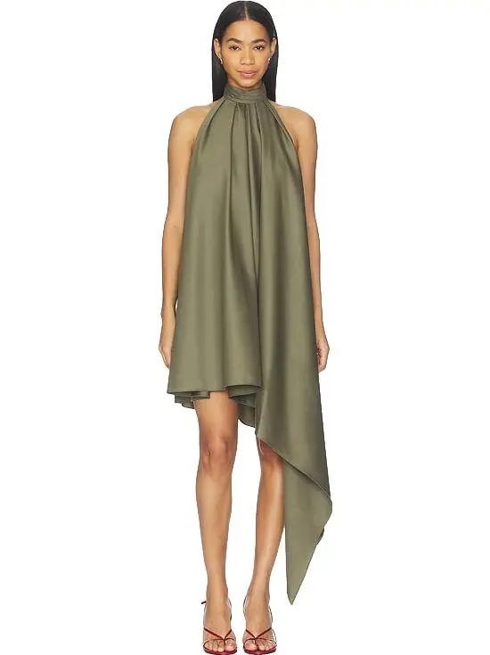 Ronny Kobo Fleur Dress - Burnt Olive