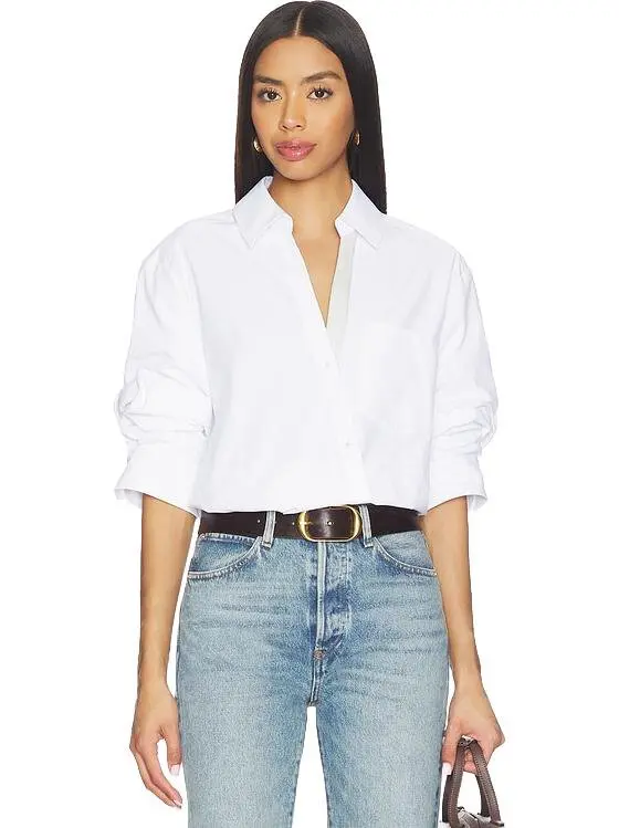 Brochu Walker Jade Shirt - Salt White
