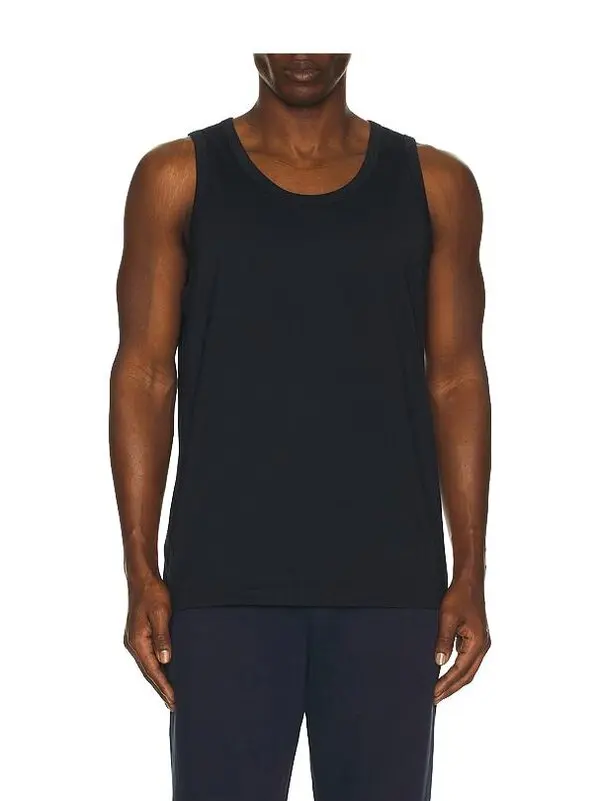 Reigning Champ Lightweight Jersey Slim Tank Top - Navy