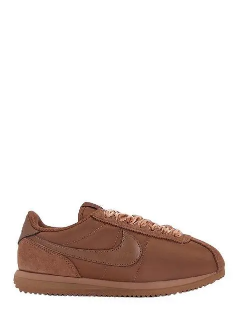 Nike Cortez Velvet Lace Sneaker - Fauna Brown  Cacao Wow  & Baroque Brown