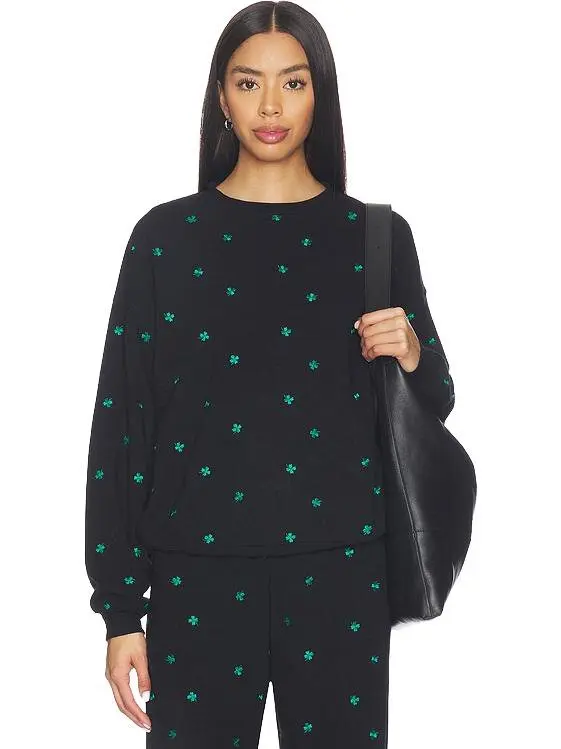 Beach Riot Devyn Oversized Sweater - Midnight Clover