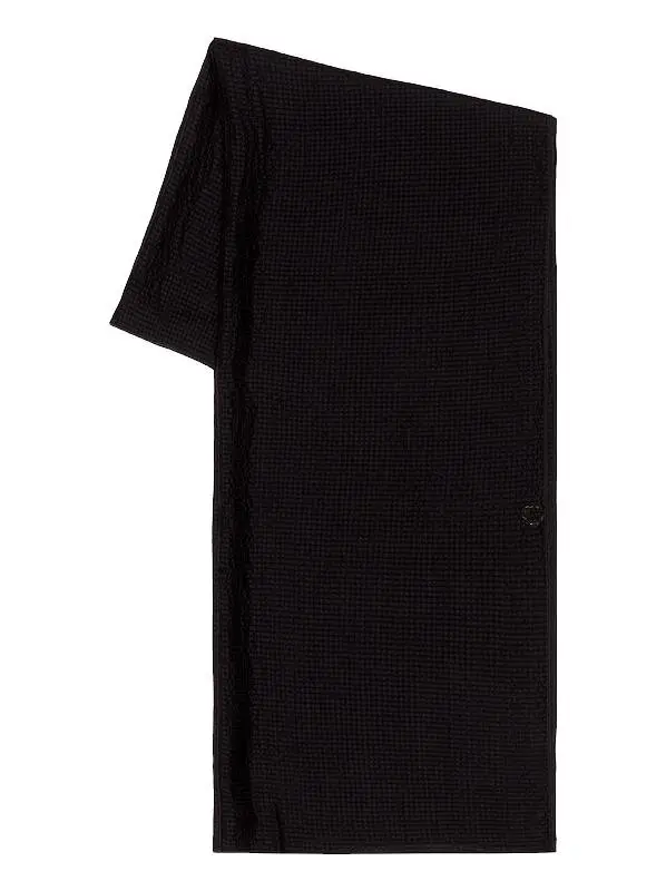 Hanne Bloch Square Scarf Skirt - Black