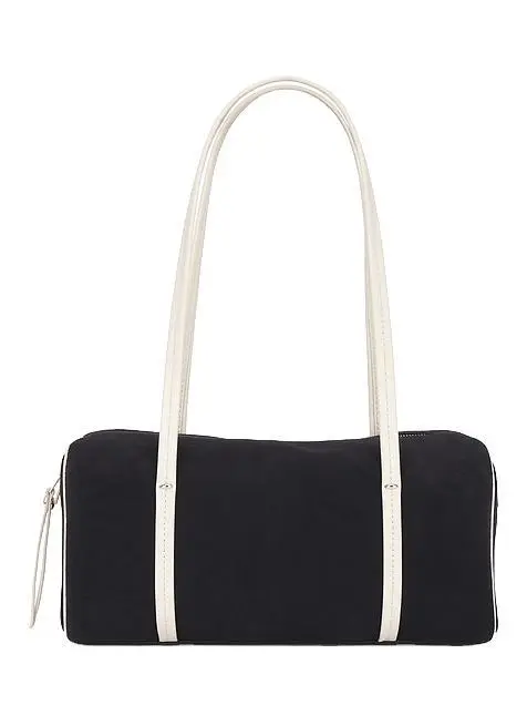 Madewell Brioche Shoulder Bag - Juniper Berry Suede