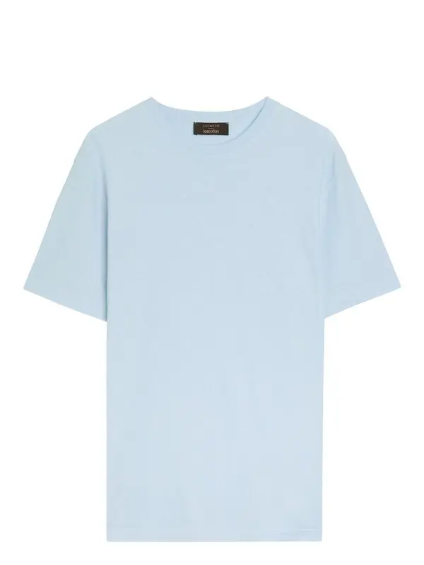SLOWEAR Cotton T-shirt - Light Blue