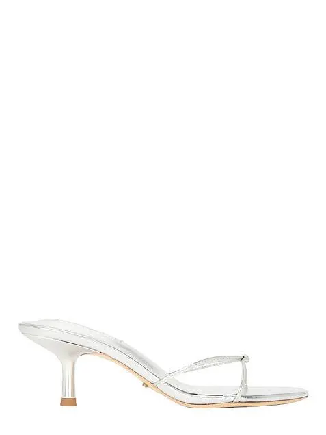 TONY BIANCO Dana Metallic Sandal - Silver Metallic