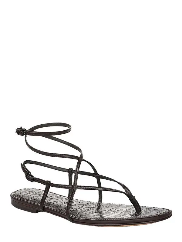 Sam Edelman Clarra Strappy Sandals - Cafe Noir