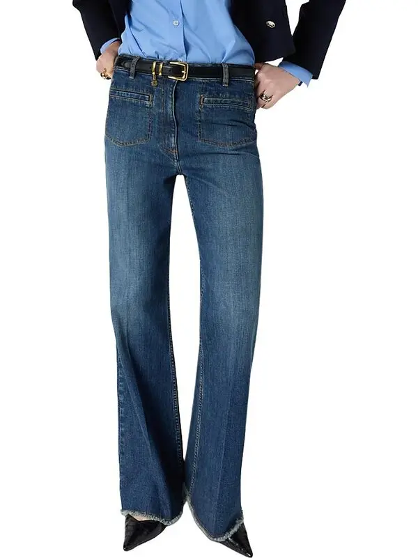 Gerard Darel Amandie Bootcut Jeans - Blue