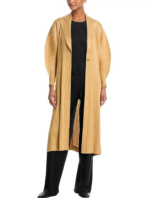 Issey Miyake December Coat - Yellow Ochard