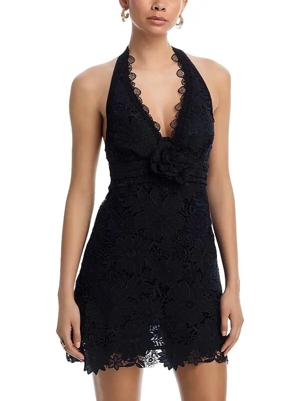 Waimari Calypso Mini Dress - Black