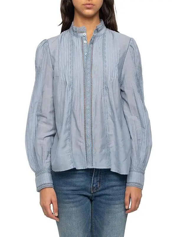 Zadig&Voltaire Timz Tomboy Shirt - Sky