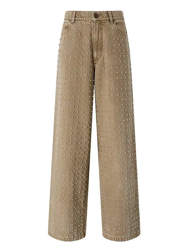 Pinko Lauryn Loose Denim Pants - C
