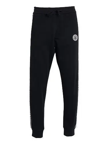 Versace Pants Size Cotton, Elastane - Black