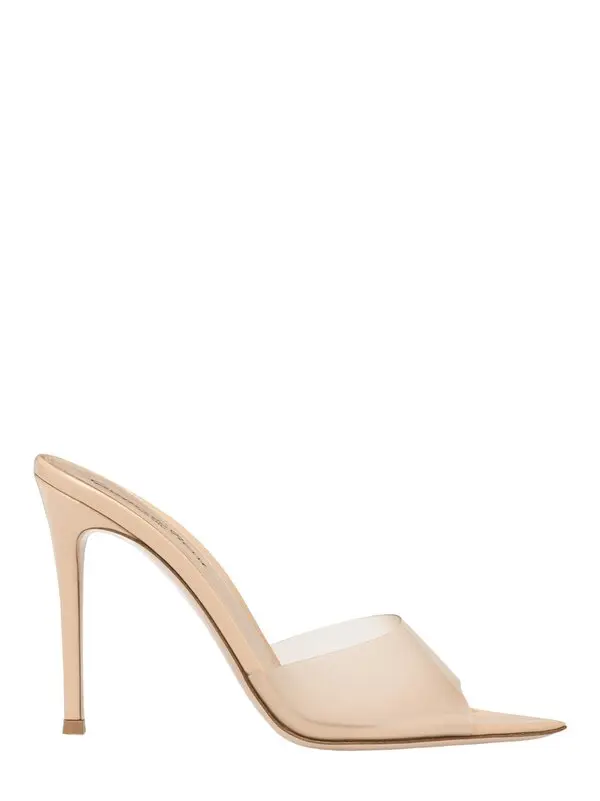 GIANVITO ROSSI Elle Mule - Neutrals - Tpu
