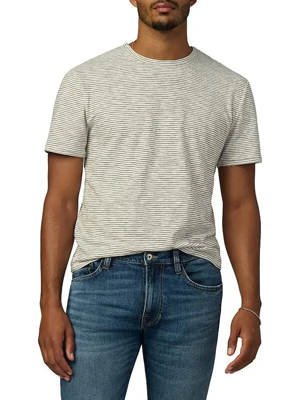 Joe's Jeans Striped Tee - Black
